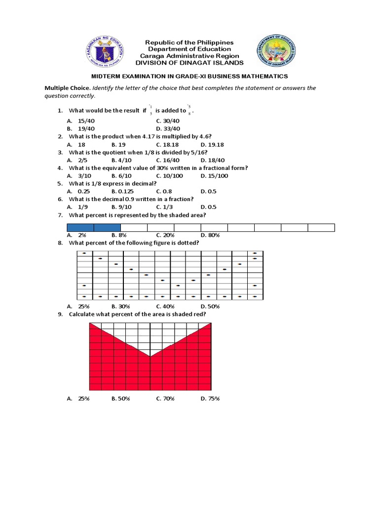 Business Math Q3 | PDF | Gross Margin | Business