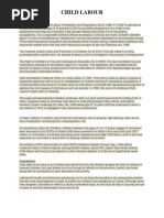 Objectives of Child Labour Law | PDF | Child Labour | Poverty