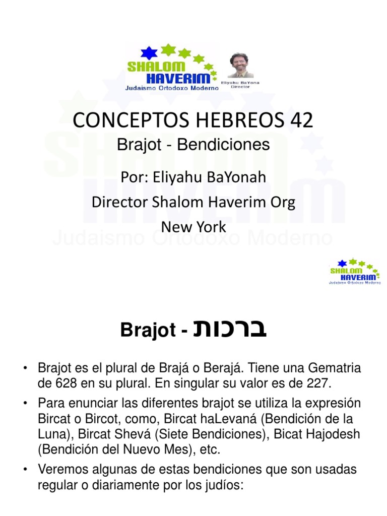 Brajot: Bendiciones Judías en Hebreo | PDF | Kábala | Talmud