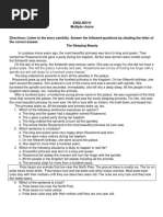 1st Periodical Test in All Subject Areas Grade 4 | PDF | Noun | Phrase