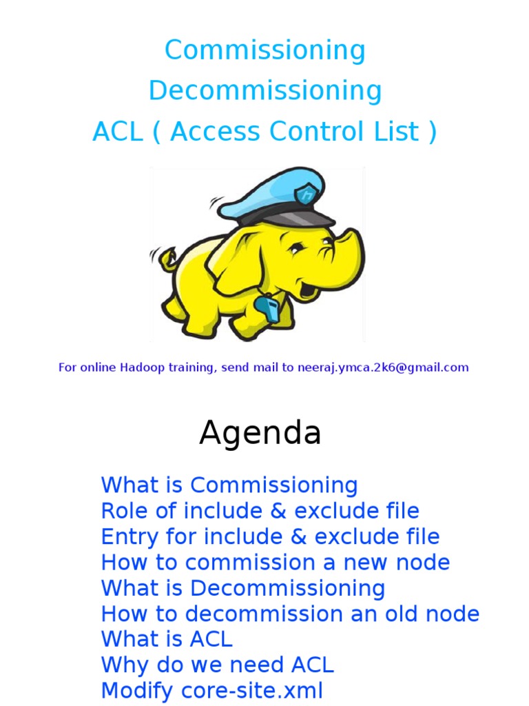 Configuring and Managing Access Control in Hadoop: Commissioning New ...