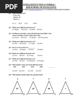 PI Cognitive Assessment Sample Questions | PDF | Geometric Objects ...