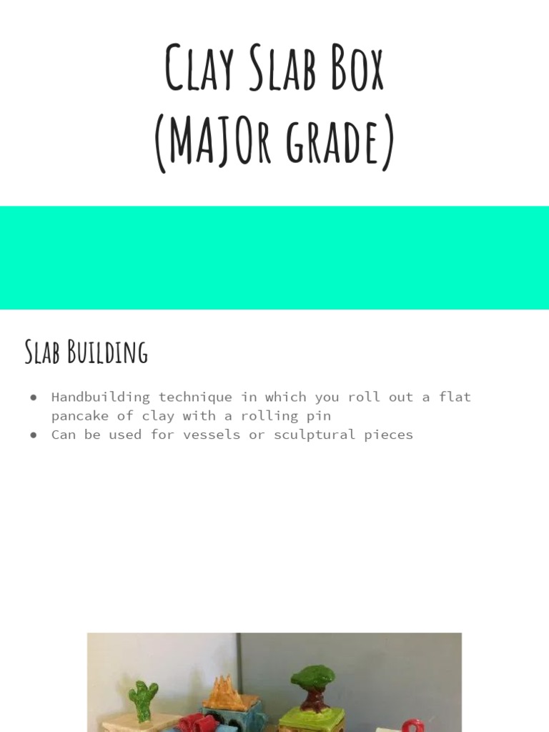Clay Slab Box | PDF