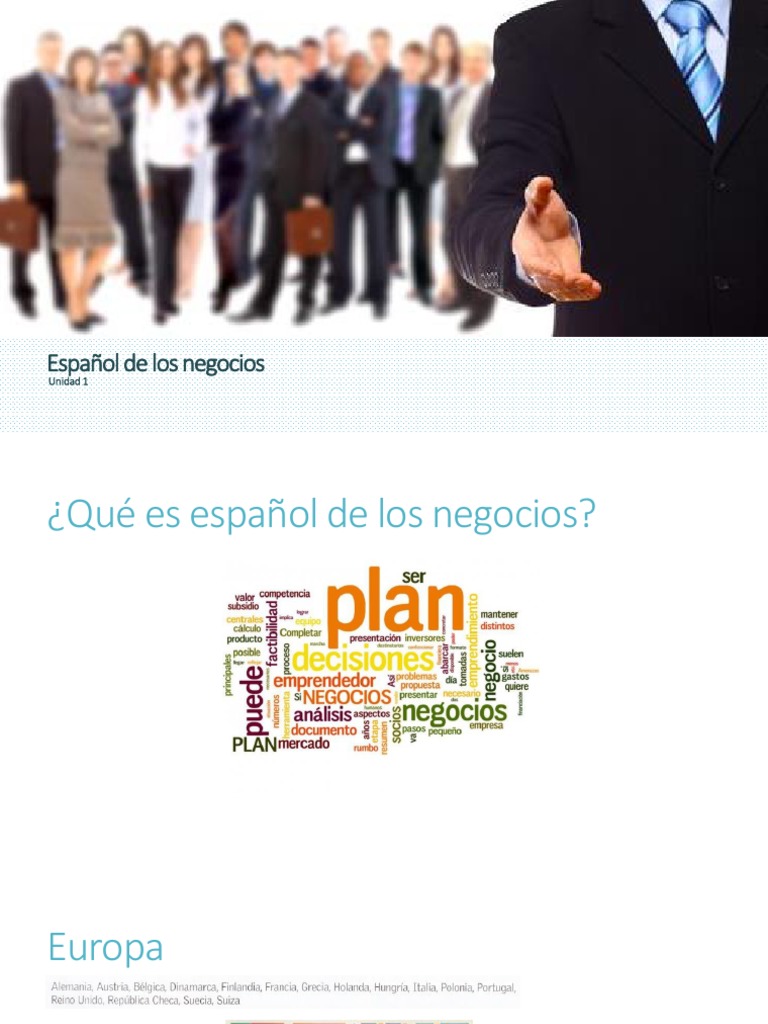 Español de Los Negocios | PDF