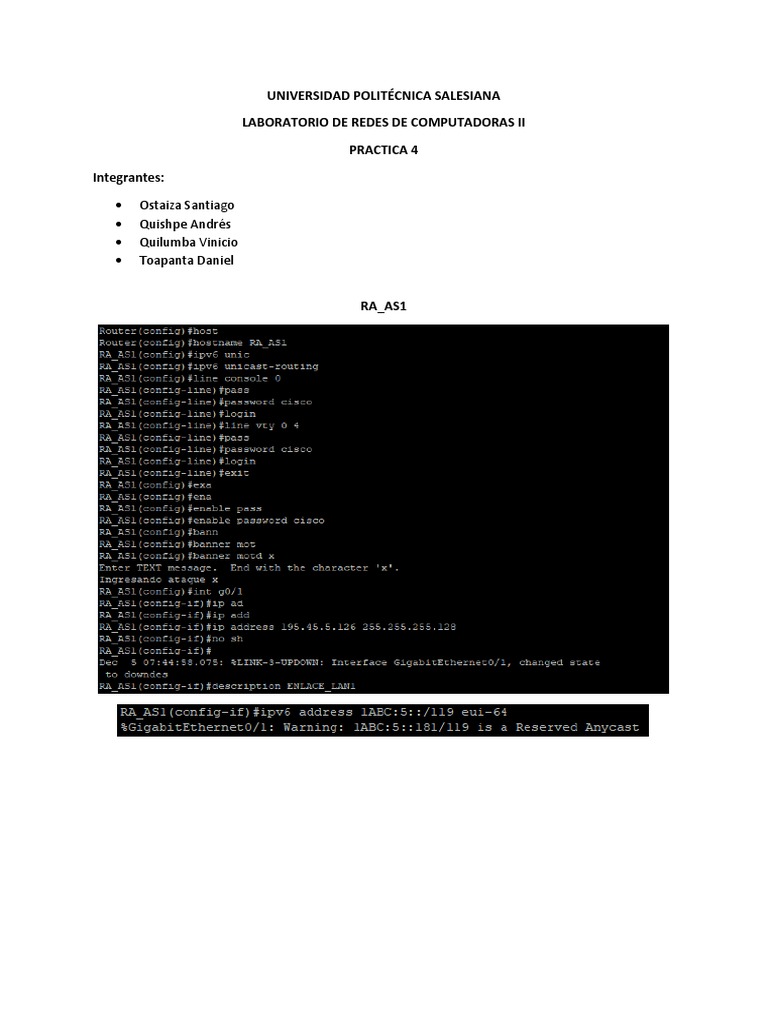 Lab BGP | PDF | Ciencia y matemáticas | Informática