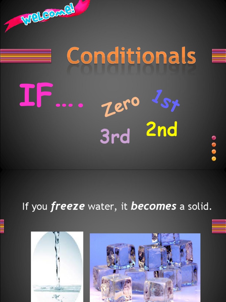 Conditionals Slides | PDF | Language Arts & Discipline