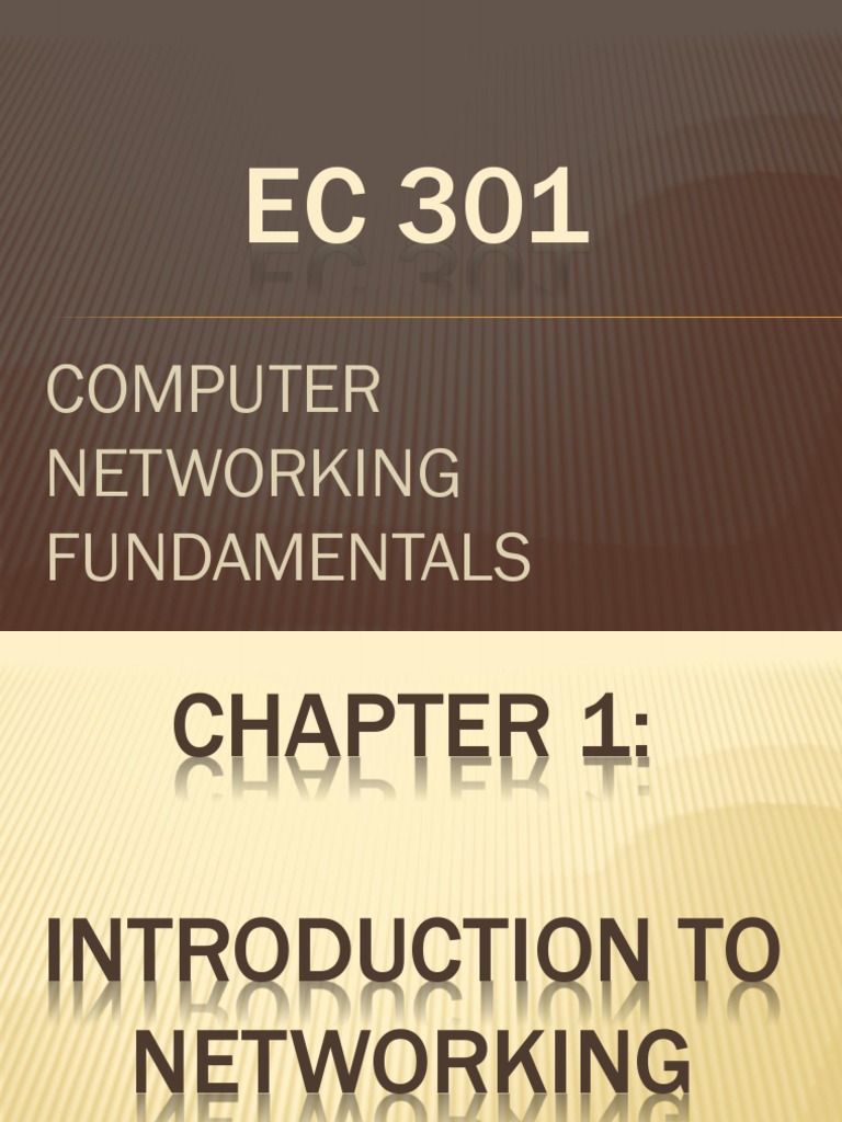 Networking Fundamentals | PDF | Network Topology | Network Interface Controller