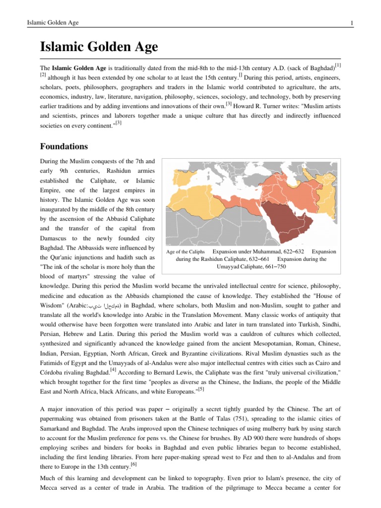 Islamic Golden Age | PDF | Heliocentrism | Science