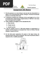 Hydraulic Jack Calculations Tutorial | PDF | Piston | Hydraulics