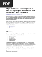 ATC Phraseology Quick Reference Guide | PDF | Air Traffic Control ...