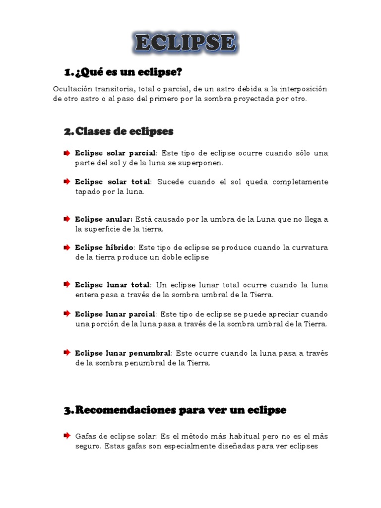 Eclipse | Descargar gratis PDF | Eclipse solar | Eclipse Eclipse | Descargar gratis PDF | Eclipse solar | Eclipse