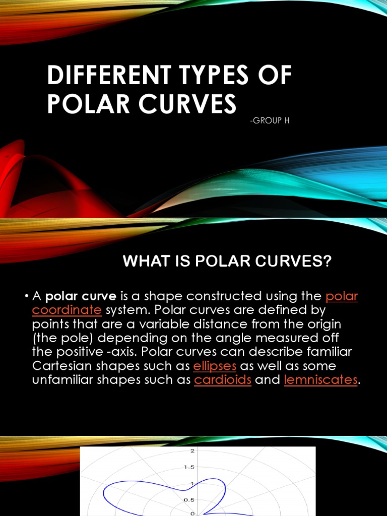 Types of Polar Curves Explained | PDF | Ellipse | Trigonometric Functions