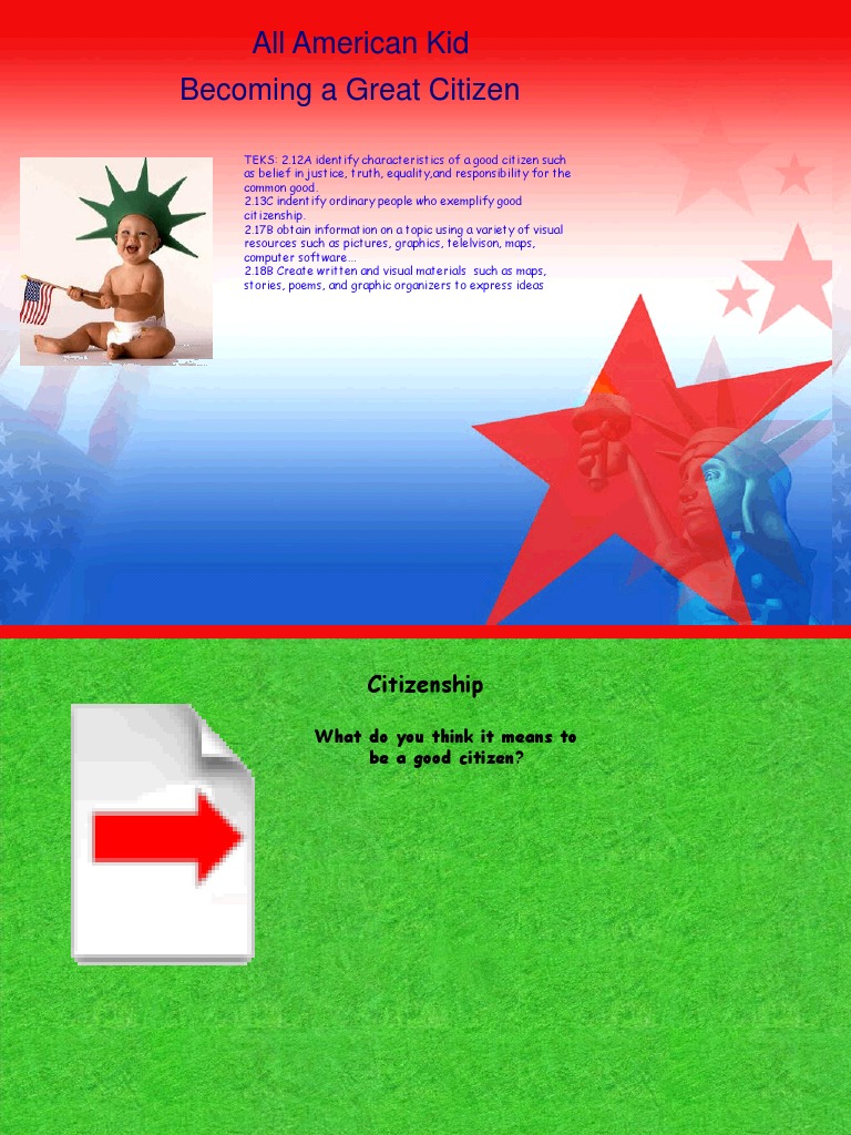 Traits of Good Citizenship for Kids | PDF | Citizenship | Communication