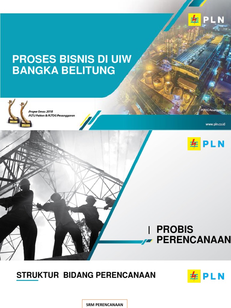Template Presentasi PLN 2019 (16-9) | PDF