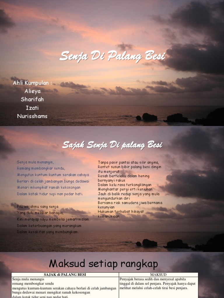 Senja Di Palang Besi | PDF