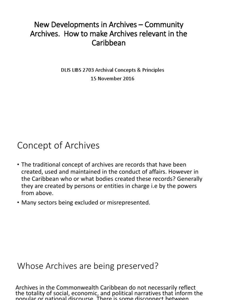 Powerpoint Attachment | PDF | Archive | Identity (Social Science)