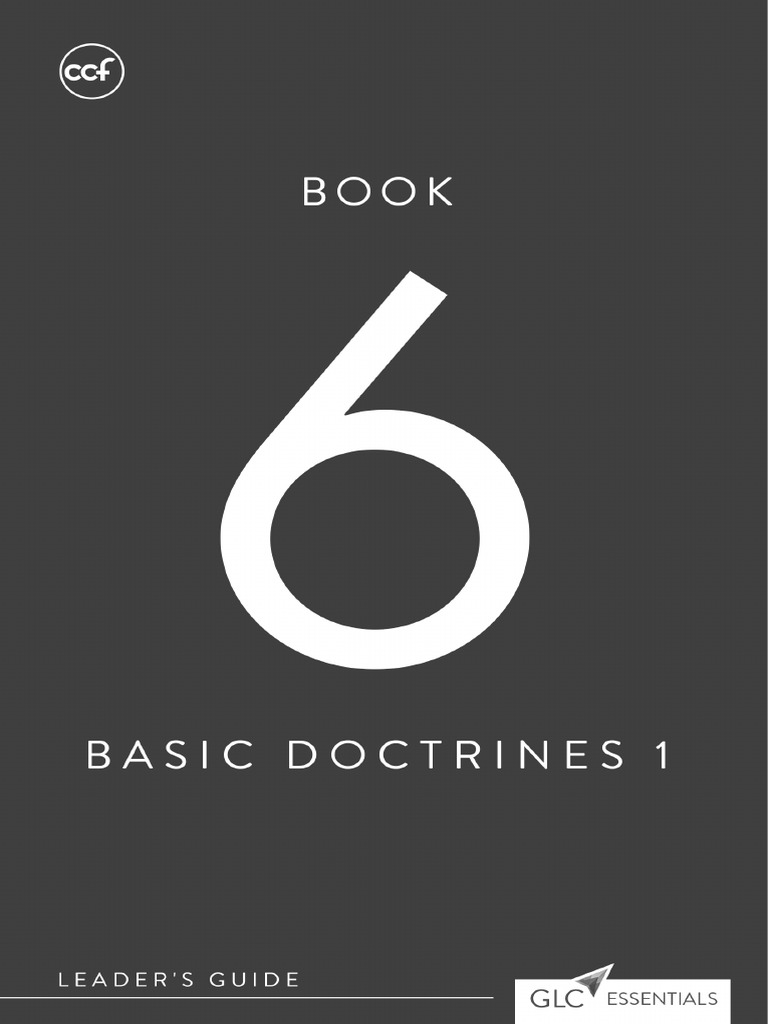 Glc Doc 170426 Basic Doctrines 1 Leaders Guide Ref Download