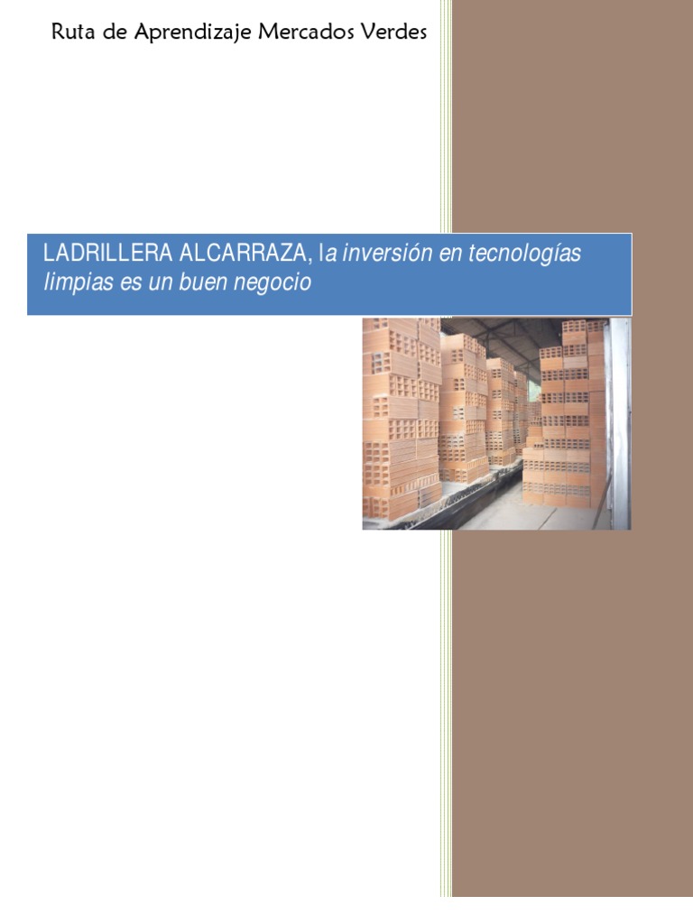 Alcarraza | PDF | Mecanismo de Desarrollo Limpio | Protocolo de Kyoto