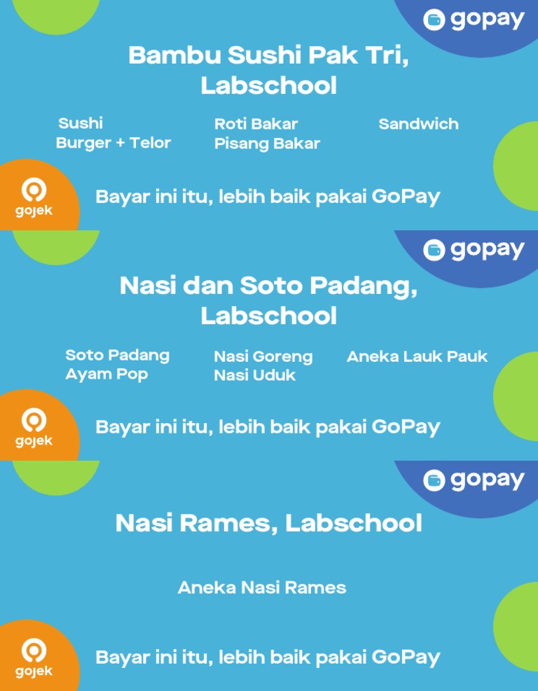 Menu Labschool Kby | PDF