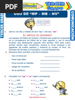 Reglas ortográficas: mb, nv y mp | PDF | Estudios de idiomas ...