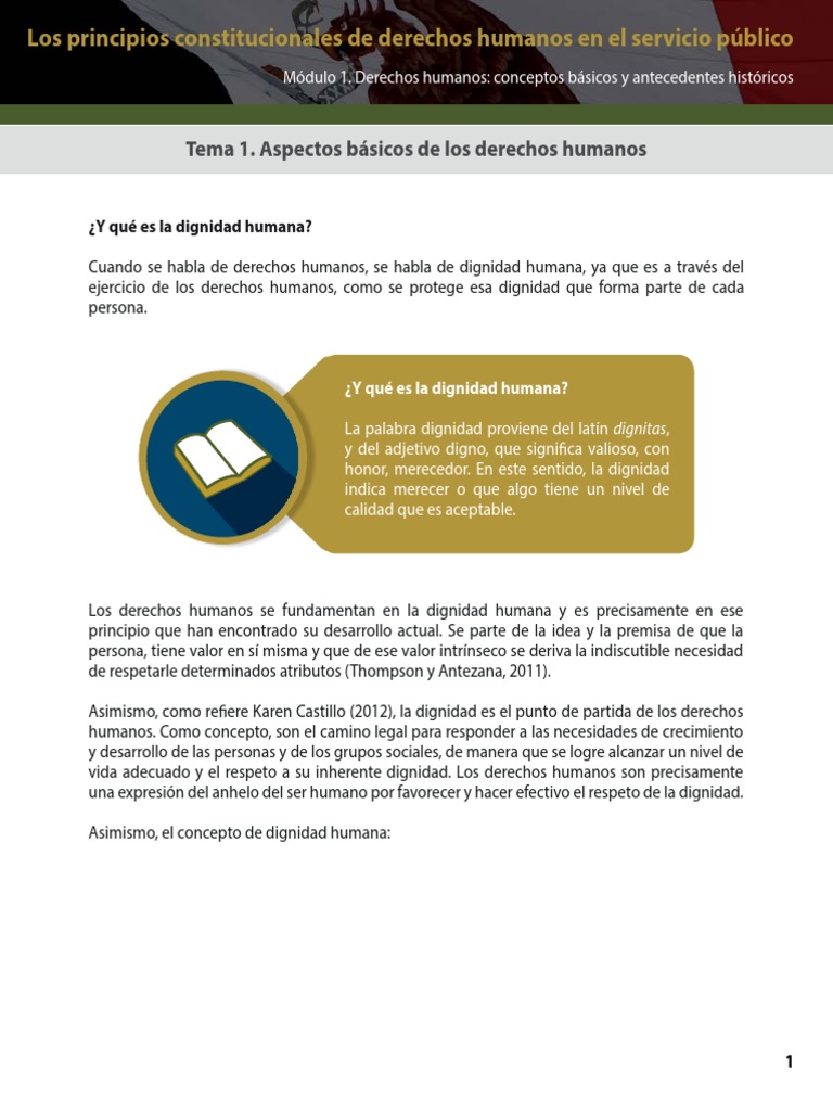 Dignidad Humana | PDF | Dignidad | Derechos humanos