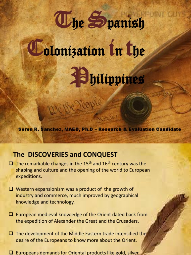The Spanish Colonization | PDF | Exploration | Age Of Discovery