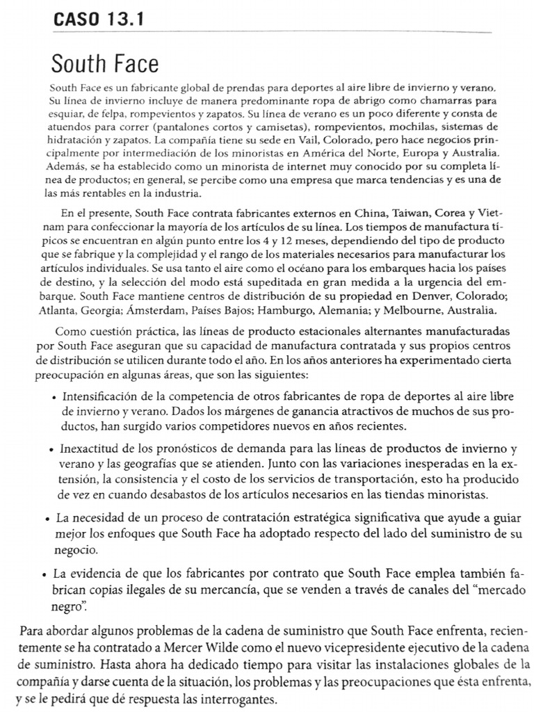 Caso South - Face | PDF