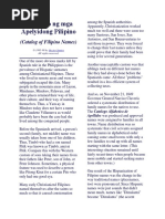 Tagalog Vocabulary | PDF | Taste | Vocabulary