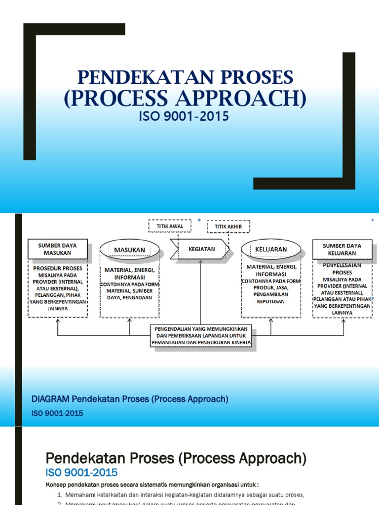 Pendekatan Proses (Process Approach) | PDF