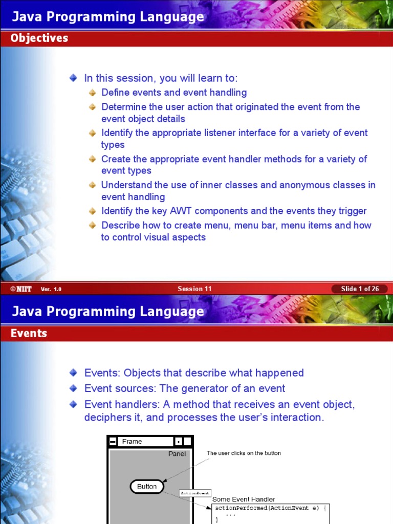JAVA Session11 | PDF | Computer Programming | Class (Computer Programming)