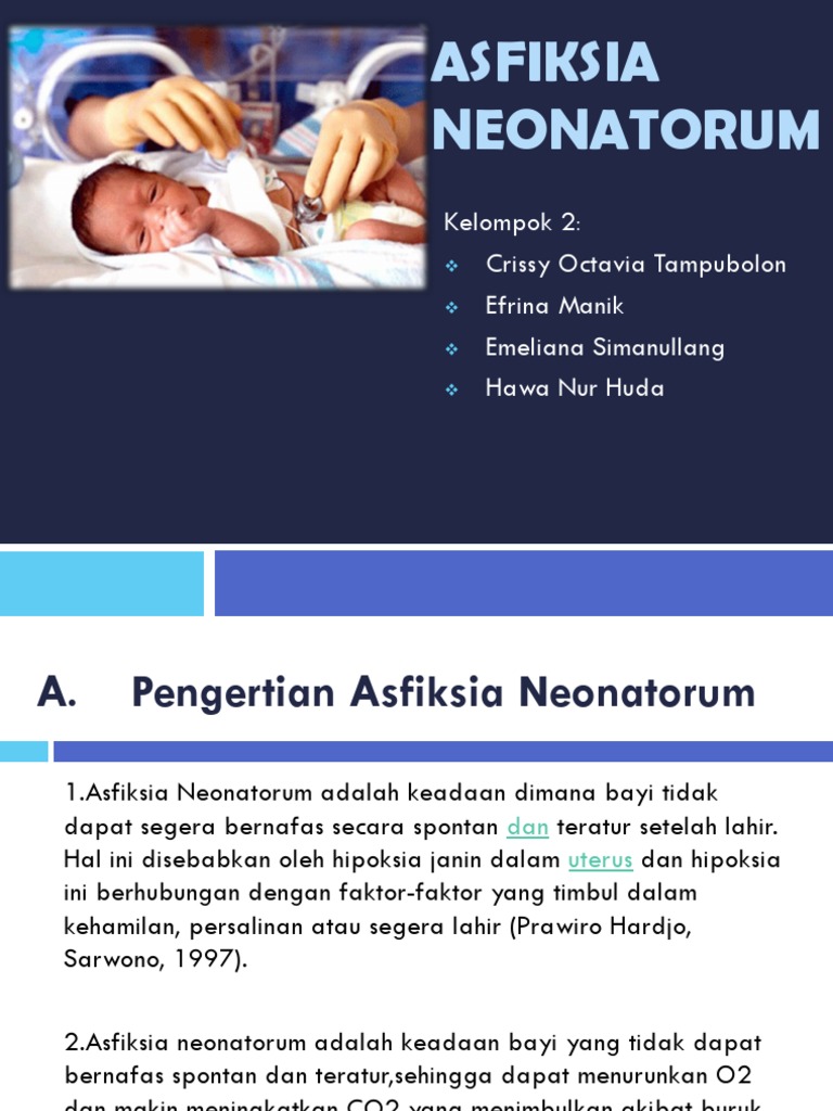 Asfiksia Neonatorum | PDF