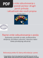 Uputstvo Za Sacinjavanje I Podnosenje Mjesecnog Izvjestaja MIP 1023 | PDF