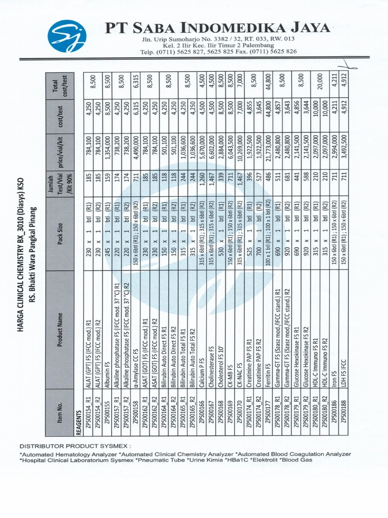 BX-3010 - Automated Chemistry Analyzer | PDF