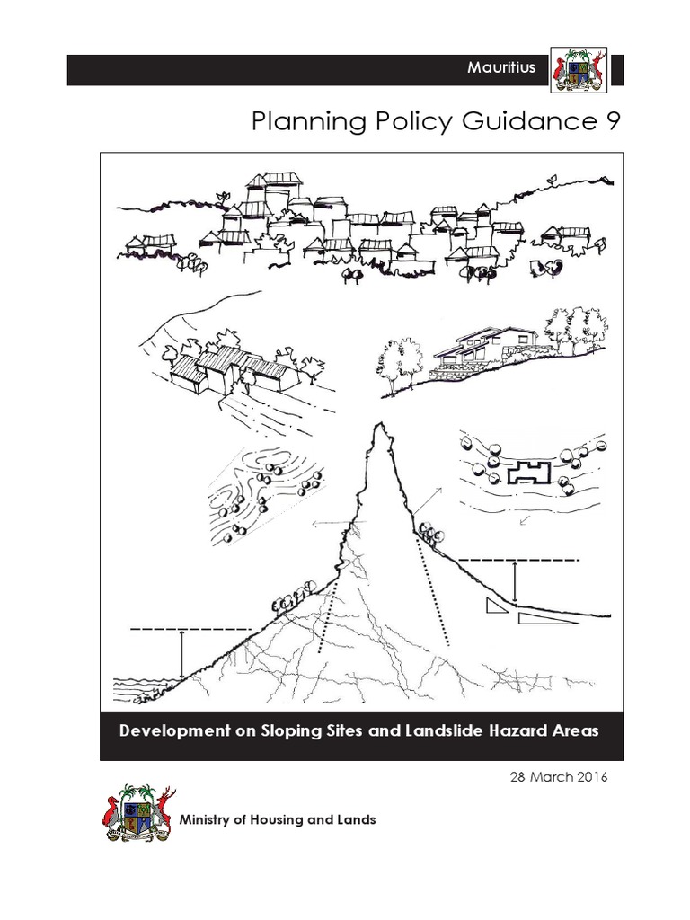 PPG 9: Guidance on Development of Sloping Sites and Landslide Hazard ...