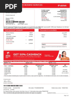 Jiofiber Postpaid Bill Format | PDF | Invoice | Banking Technology
