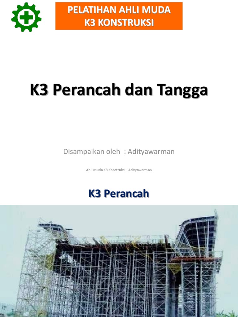 K3 Perancah Dan Tangga | PDF