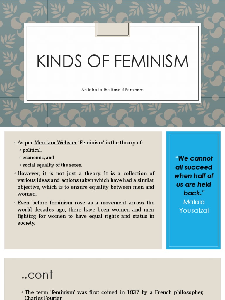 2 - Feminism | PDF | Feminist Movements And Ideologies | Feminism