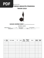 Program Kerja Pramuka Penggalang | PDF