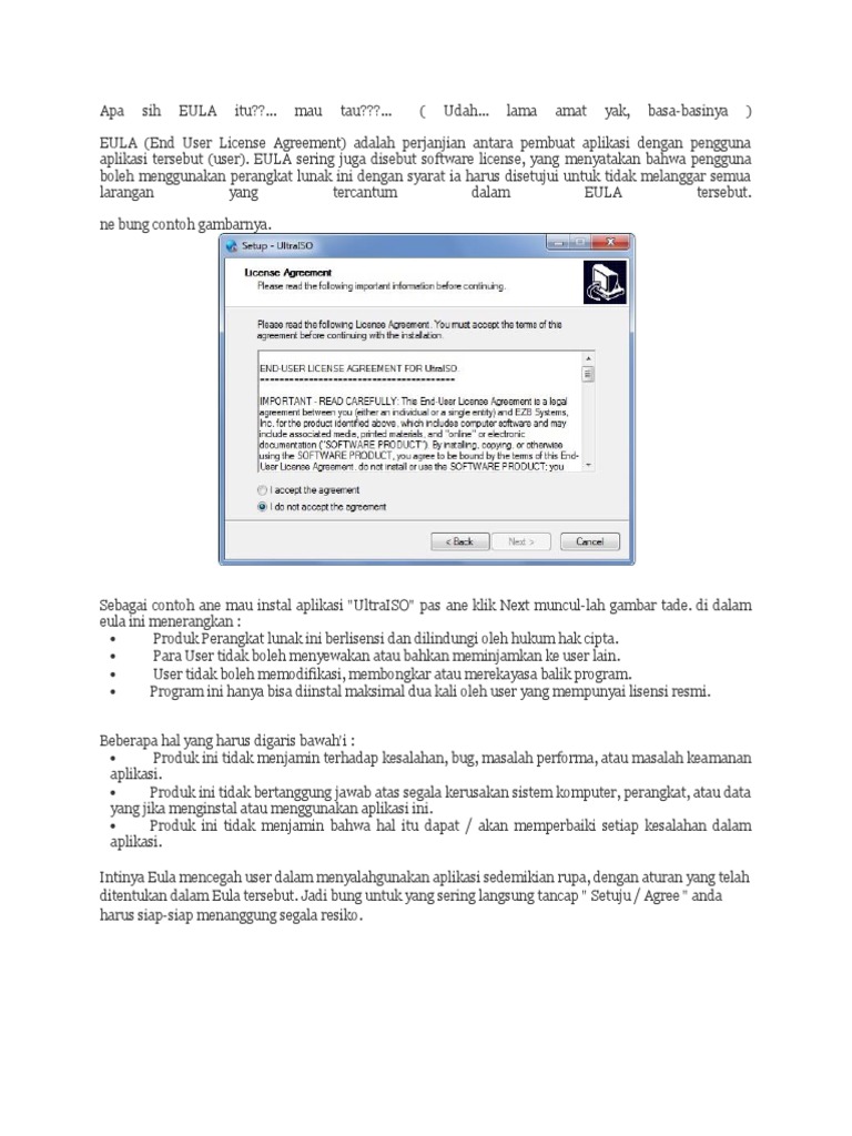 Apa Sih EULA Itu | PDF | Komputer
