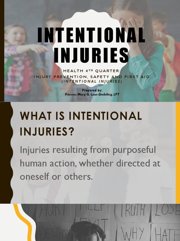 Preventing Intentional Injuries | PDF | Sexual Assault | Violence