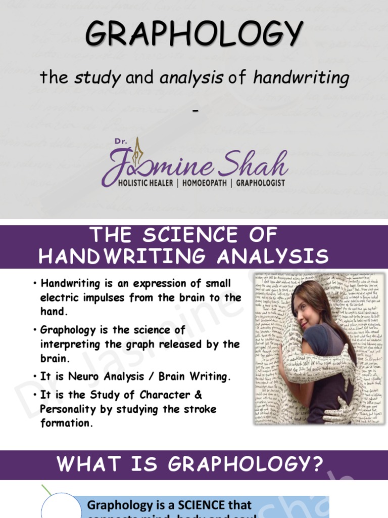 The Science of Handwriting Analysis | PDF | Graphology | Psychological ...