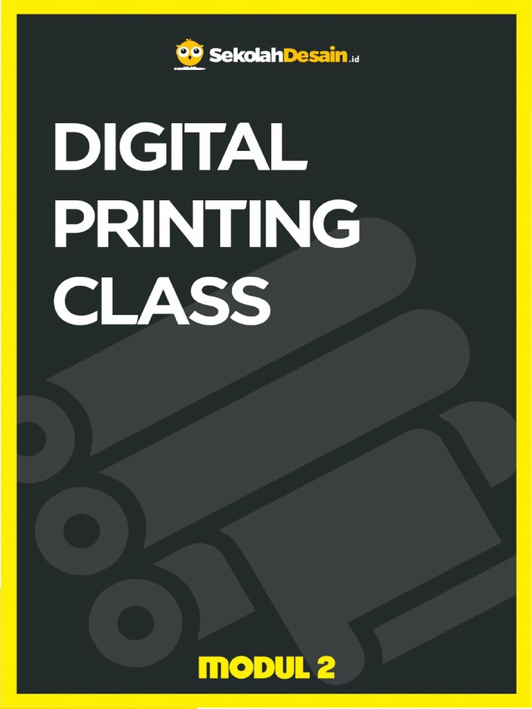 Modul DIGITAL PRINTING | PDF