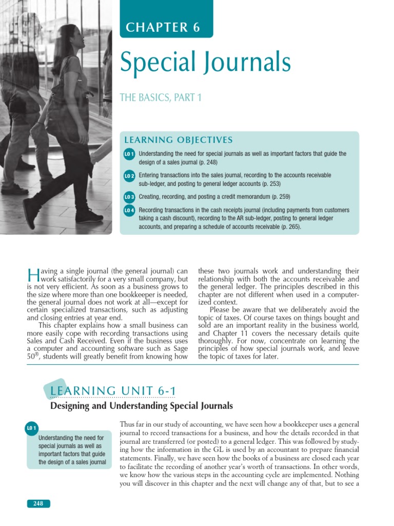 Special Journals PDF | Download Free PDF | Debits And Credits | Bookkeeping