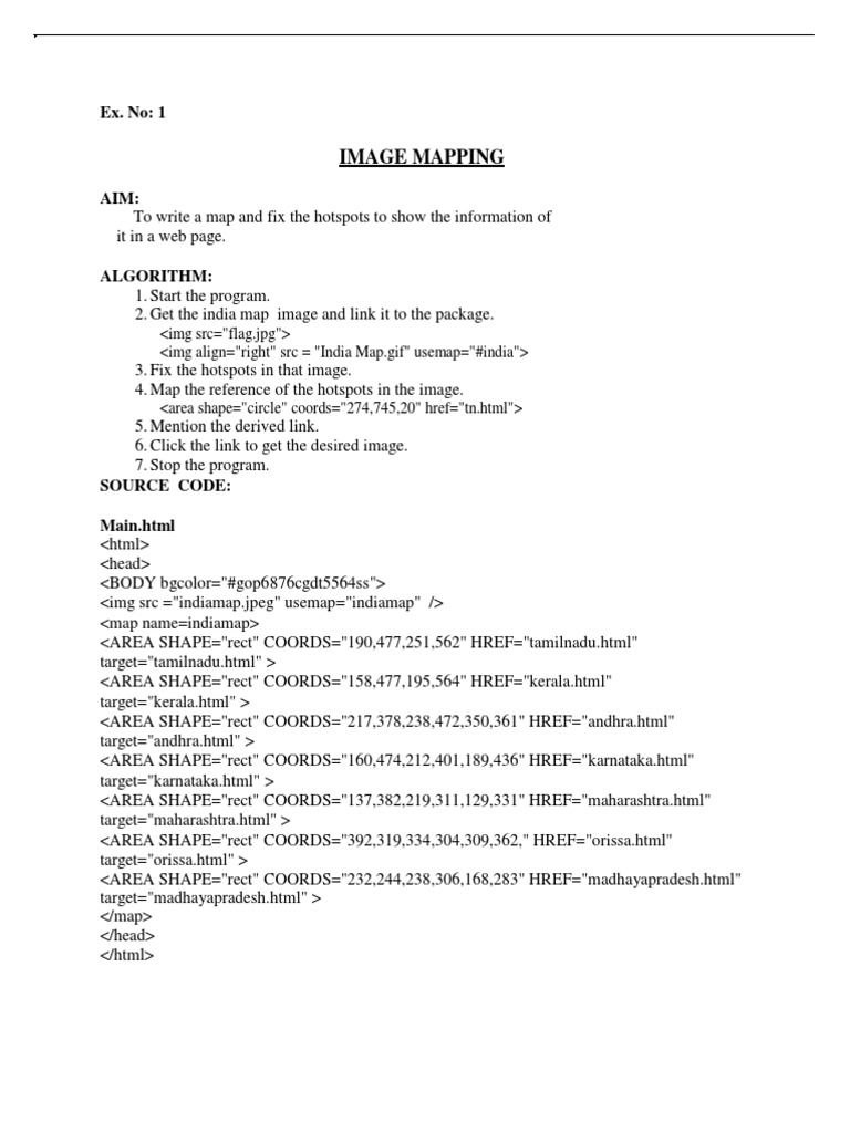 Ip Lab 1 2 3 Expri Pdf Cascading Style Sheets Web Page