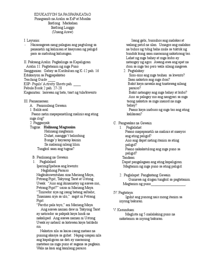 DLP - All Subjects 1 - Q3 - W3 | PDF