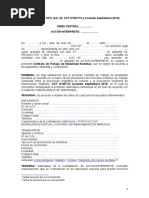 Planilla de Casting | PDF