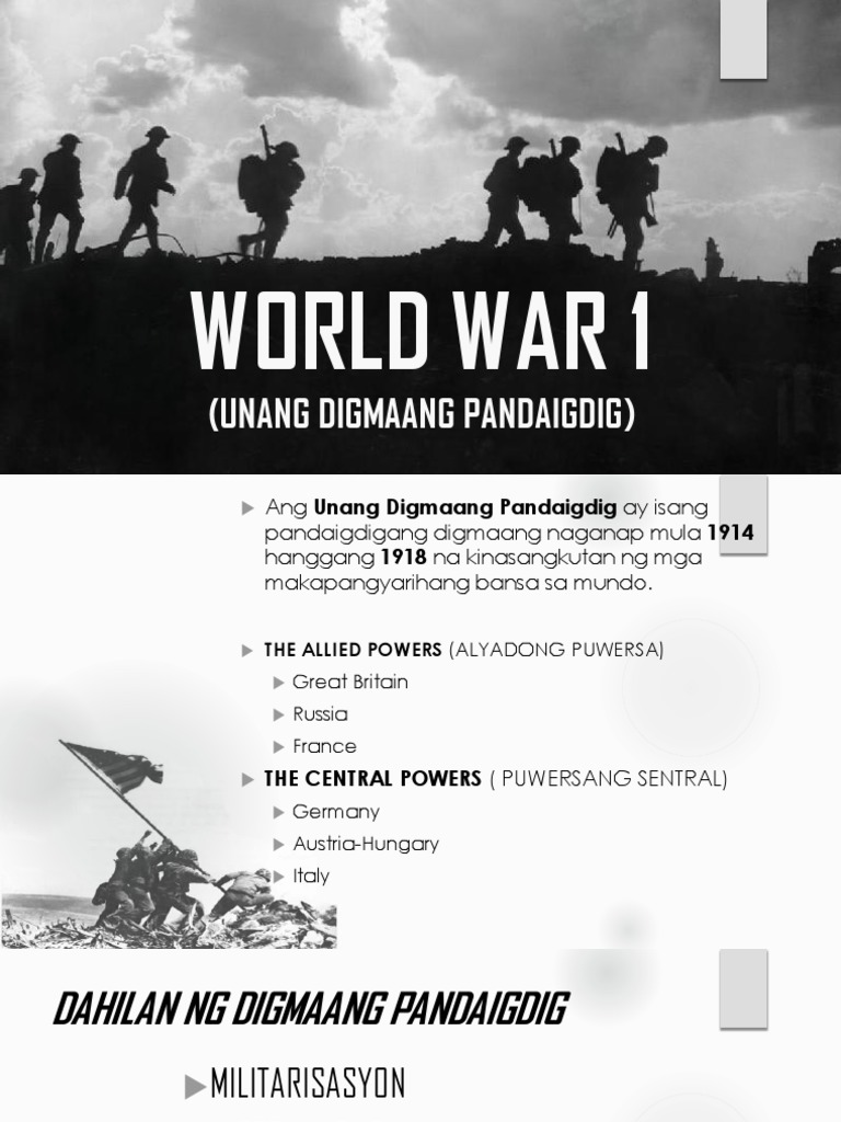 World War 1 | PDF