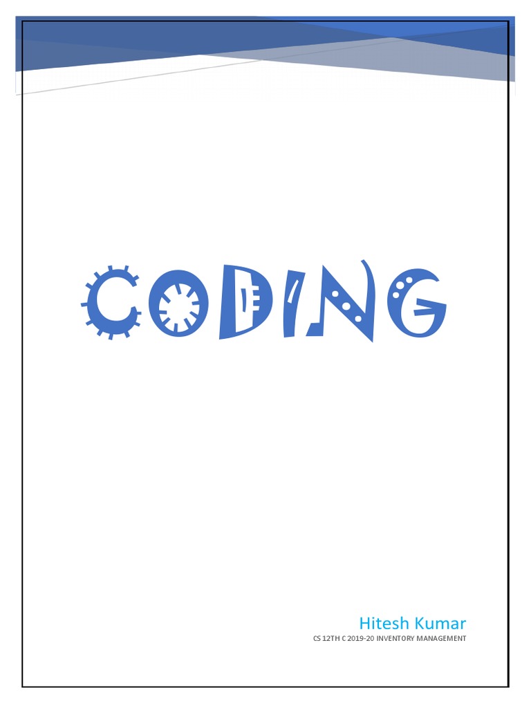 Python Project On Hotel Management CODING | PDF | Databases | Data ...