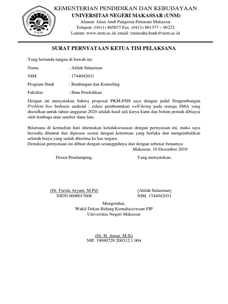 Kop Baru UNM | PDF | Ilmu Sosial