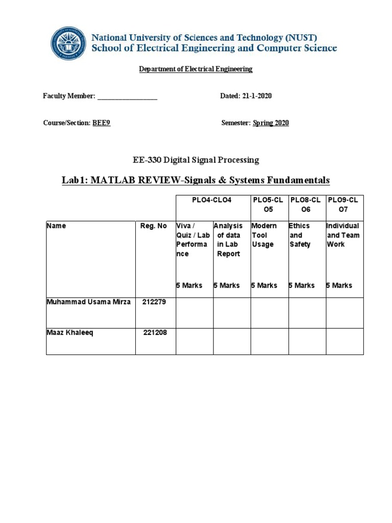 Matlab Review PDF | PDF | Function (Mathematics) | Convolution